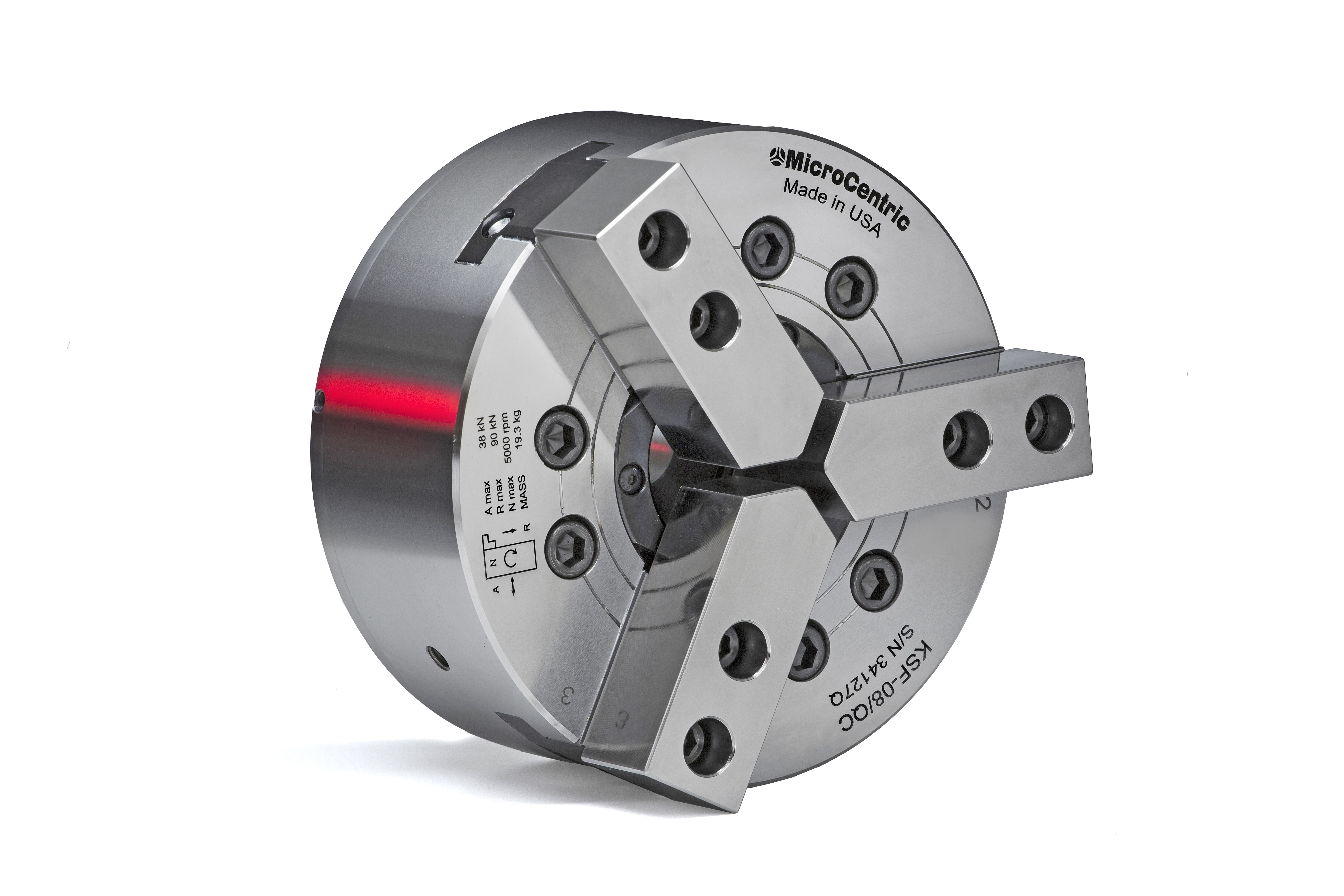 Precision Change KSF Power Chuck Models On MicroCentric Corp.