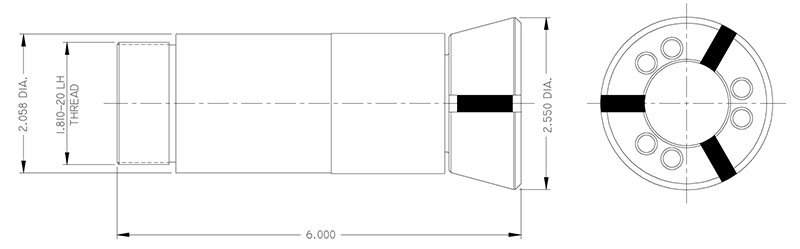 New Britain 1-1/4" Model 52 & 601 Quick Change Collets On MicroCentric ...